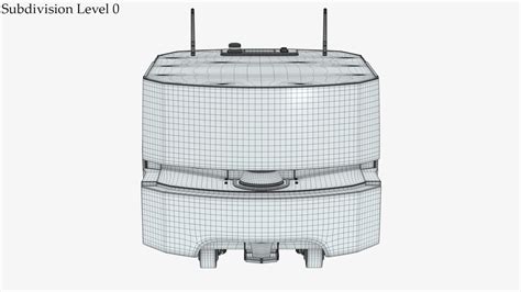 Omron Mobile Robot Ld 60 Black Model Turbosquid 2068977