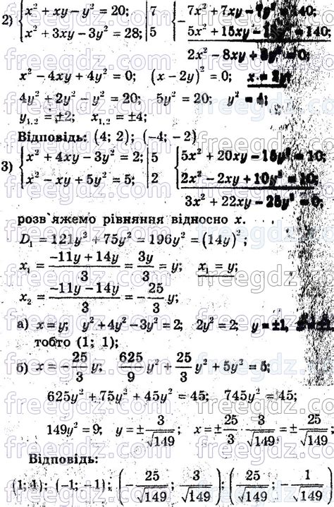 ГДЗ відповіді та розвязання до вправи №12 15 Метод заміни змінних та інші способи розв