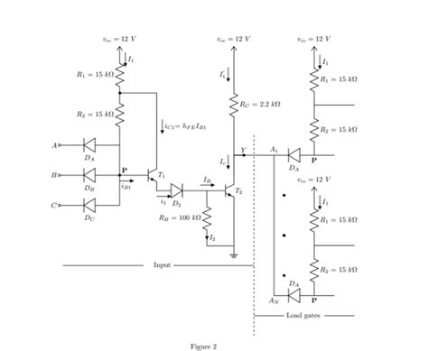 For The Given Modified Dtl Nand Circuit Use Vcc12v For The Given Modified Dtl Nand Circuit Use Vcc12v