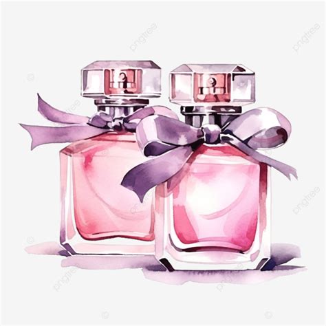향수 화장품 수채화 일러스트 향수 구성하다 수채화 Png 일러스트 및 이미지 에 대한 무료 다운로드 Pngtree