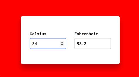 Temperature Converter Website Using Html Css And Javascript