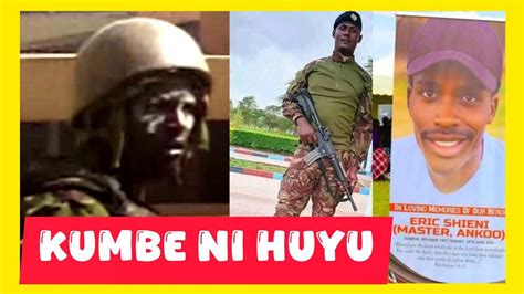 ‼️shock As Kenyas Uncover The Alleged Kdf Who Shot Eric Shieni On 25th