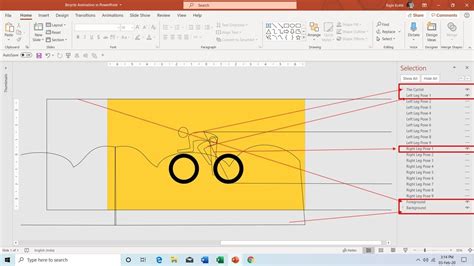 Bicycle Animation In Powerpoint Tutorial