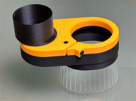 Clear Dust Boot For CNC Spindle Router Magnetic Split Base Extended Reach Screen Etsy