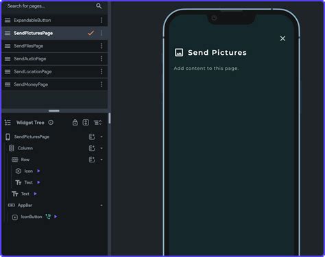 Creating An Expandable Button Using Flutterflow