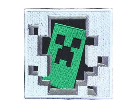 Iron On Minecraft Patch High Quality Durable Easy To Apply