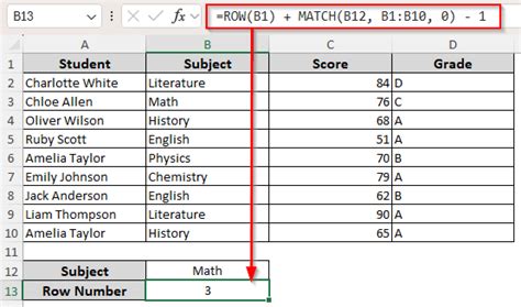 How To Return Row Number Of Match In Excel 8 Suitable Ways Excel