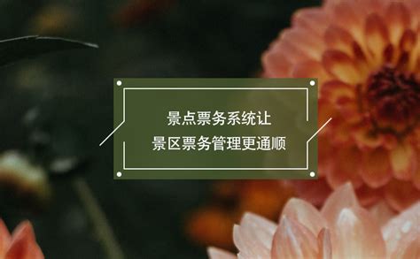 景点票务系统让景区票务管理更通顺