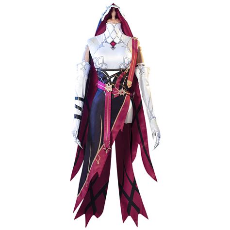 Genshin Impact Rosaria Cosplay Costume Winkcosplay