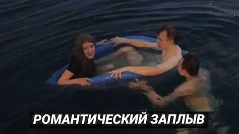 Романтический заплыв Гаечки и Строго в море Youtube