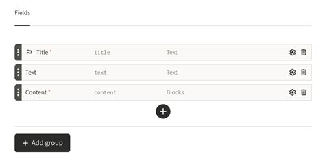 Three Column Grid Block Contento