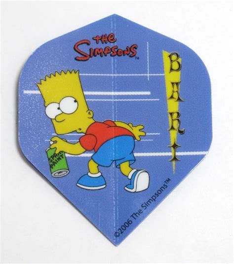 Us Darts 3 Sets 9 Vuelos Bart Simpson Duff Beer The Simpsons Standard Dart Vuelos 6 Yaxa