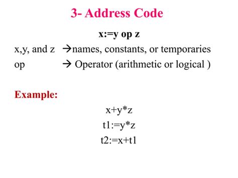 intermediate code generation pptx