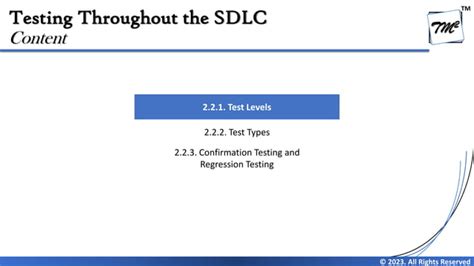 Chapter 2 Testing Throughout Sdlc V40 Pdf Operating Systems