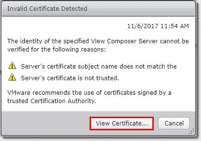 Connect VMware Horizon To VCenter Server 4sysops