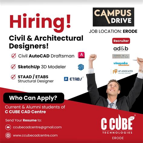 Ccubecad Civiljobs Architecturaljobs Sketchup Autocad 3dmodeling… C Cube Cad Centre