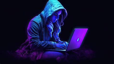 Premium Ai Image Black Hat Hacking Hacker Hacking Computer Hacker
