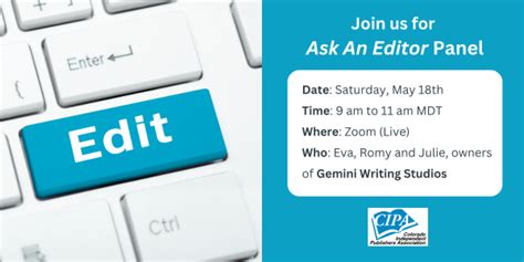 Ask An Editor Panel Registration Closed Cipa