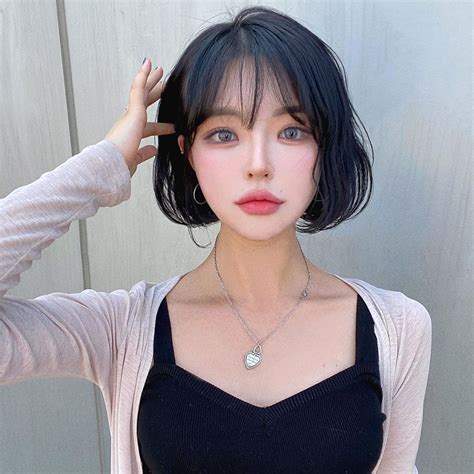지뚜 On Instagram “또 다른 단발스타일🙋🏻‍♀️ 순시키레디 레디쌤 태슬컷 단발 단발머리 일자단발 칼단발 여ᄌ… 헤어
