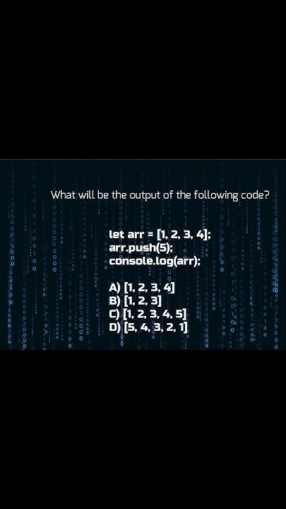 How To Add An Element With Push In Javascript Arrays Javascript Codingshorts Javascripttips