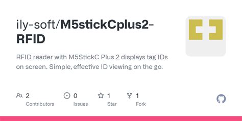 GitHub Ily Soft M5stickCplus2 RFID RFID Reader With M5StickC Plus 2