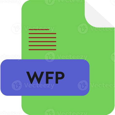 Wfp File Extension Icon Black And Chestnut Rose Fill Color 57912846 Png
