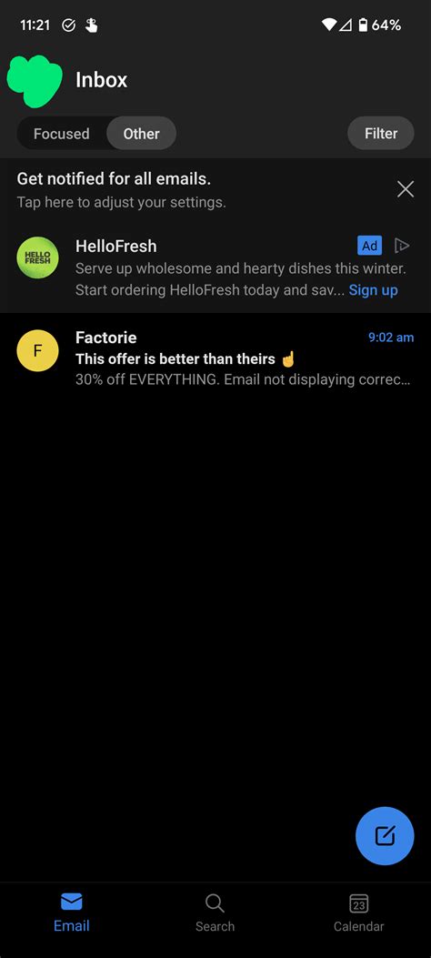 Ads That Show Up As Emails In My Inbox Outlook Email App R Mildlyinfuriating