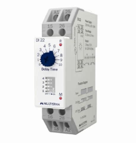 Multispan Multi Range On Off Delay Timer Model Name Number Di 22 At ₹ 450 Piece In Nashik