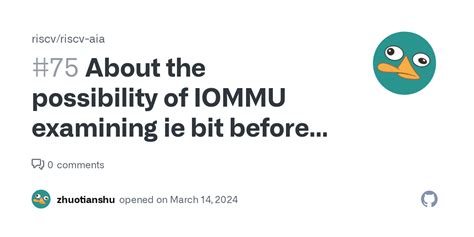 About The Possibility Of IOMMU Examining Ie Bit Before Sending Notify MSI Issue Riscv