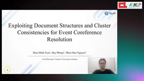 Underline Exploiting Document Structures And Cluster Consistencies