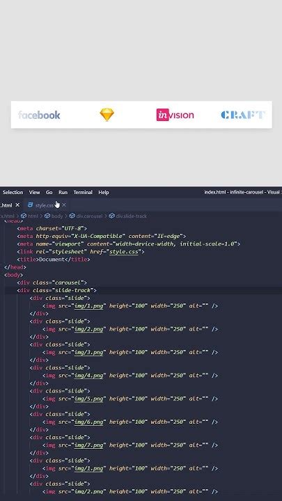 Css Infinite Autoplay Carousel Shorts Short Shortvideo Shortsfeed Javascript Js Css3 Css