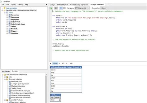 Learn To Use Linqpad