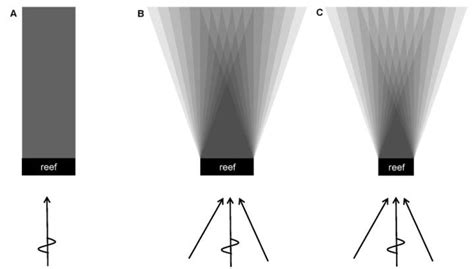 5 Graphical Illustration Of Directional Wave Spreading Behind A Reef Download Scientific