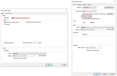 How To Display Event Alarm History Staff Weintekusa