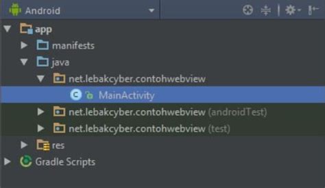 Cara Membuat WebView Di Android Studio Lebak Cyber