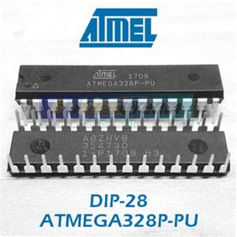 Jual IC Atmega328P PU Atmega328 Atmega328P Chip Atmega 328 No Arduino Kab Serang RHEHAN