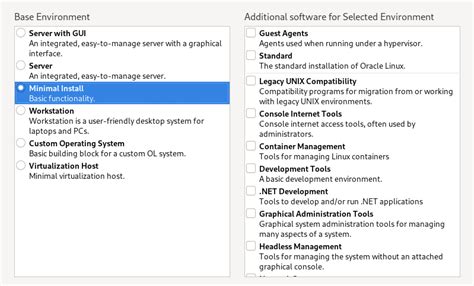 Installing Oracle Linux Manually