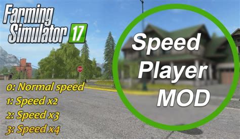 Player Speed V For FS Farming Simulator Mod LS Mod FS Mod