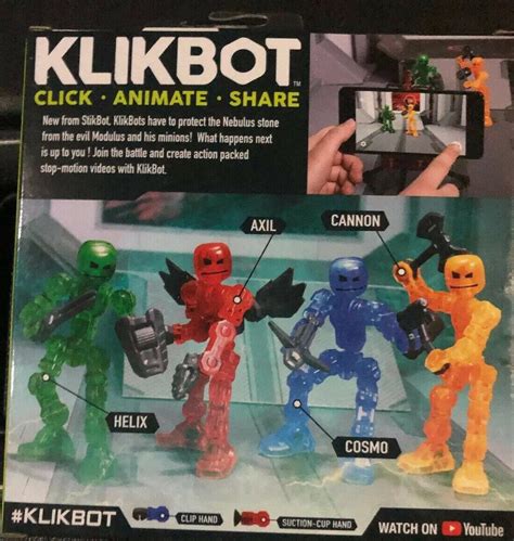 Klikbot Klickbot Stikbot Animation Action Figure Monster New Line Cosmo Nisb 2044712165