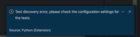 python test discovery failed with no error message · issue 11513 · microsoft vscode python · github