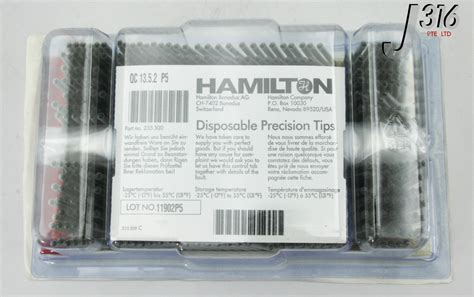 9080 Hamilton Co Re Disposable Precision Tips New Sealed 235 300