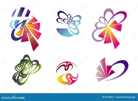 Graphical Elements Set Stock Vector Illustration Of People 8134957