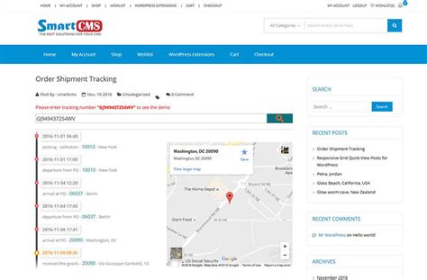 Order Shipment Tracking For Woocommerce By Smartcms Codecanyon