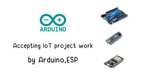 รับทำ Project Iot ที่ใช้คู่กับ Arduino Esp สามารถเขียนได้ทั้งภาษา Python Cc Sql