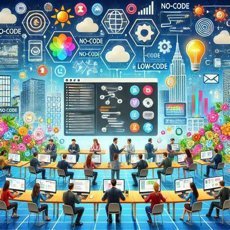 The Rise Of No Code And Low Code Development Empowering Non Programmers By Brainybrushstrokes