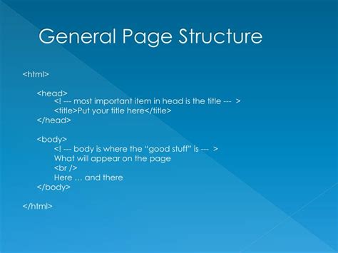 Ppt Understanding Basic Html Structure For Web Development Powerpoint Presentation Id6328762