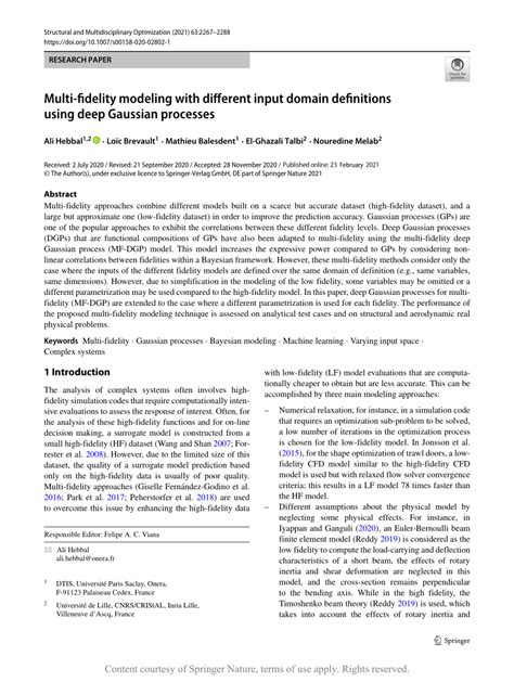 Multi Fidelity Modeling With Different Input Domain Definitions Using