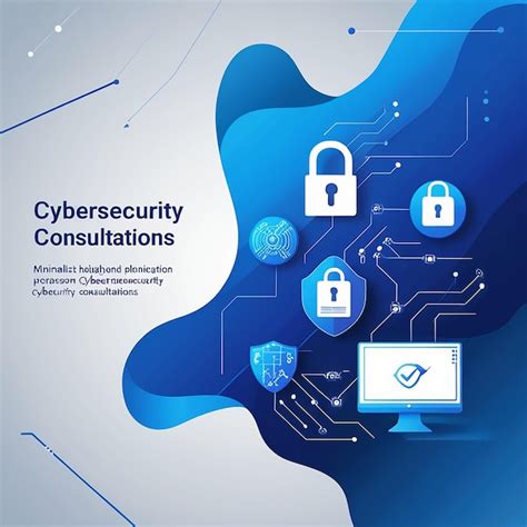 Premium Photo Modern Design Cyber Security Consulting