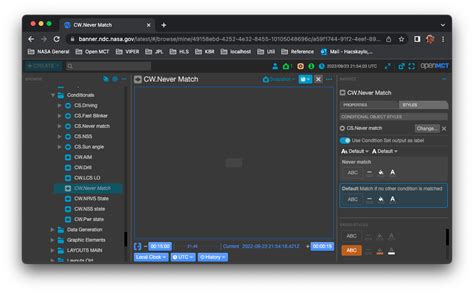 condition widget using condition set output as label is blank · issue 5805 · nasa openmct · github