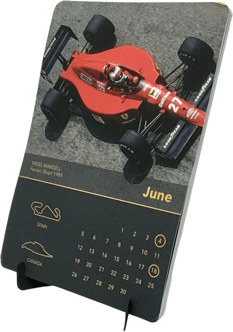 Jomewory F1 Calendar 2023 The Art Car Monthly Calendar 2023 Formula 1